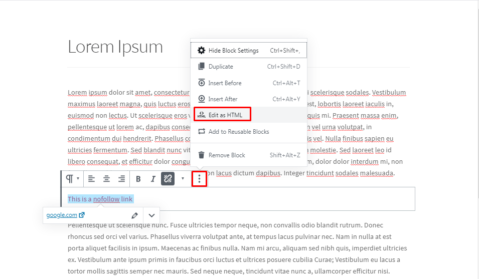 How to Add NoFollow Tags to Links in WordPress (With and Without a Plugin) - WPvivid