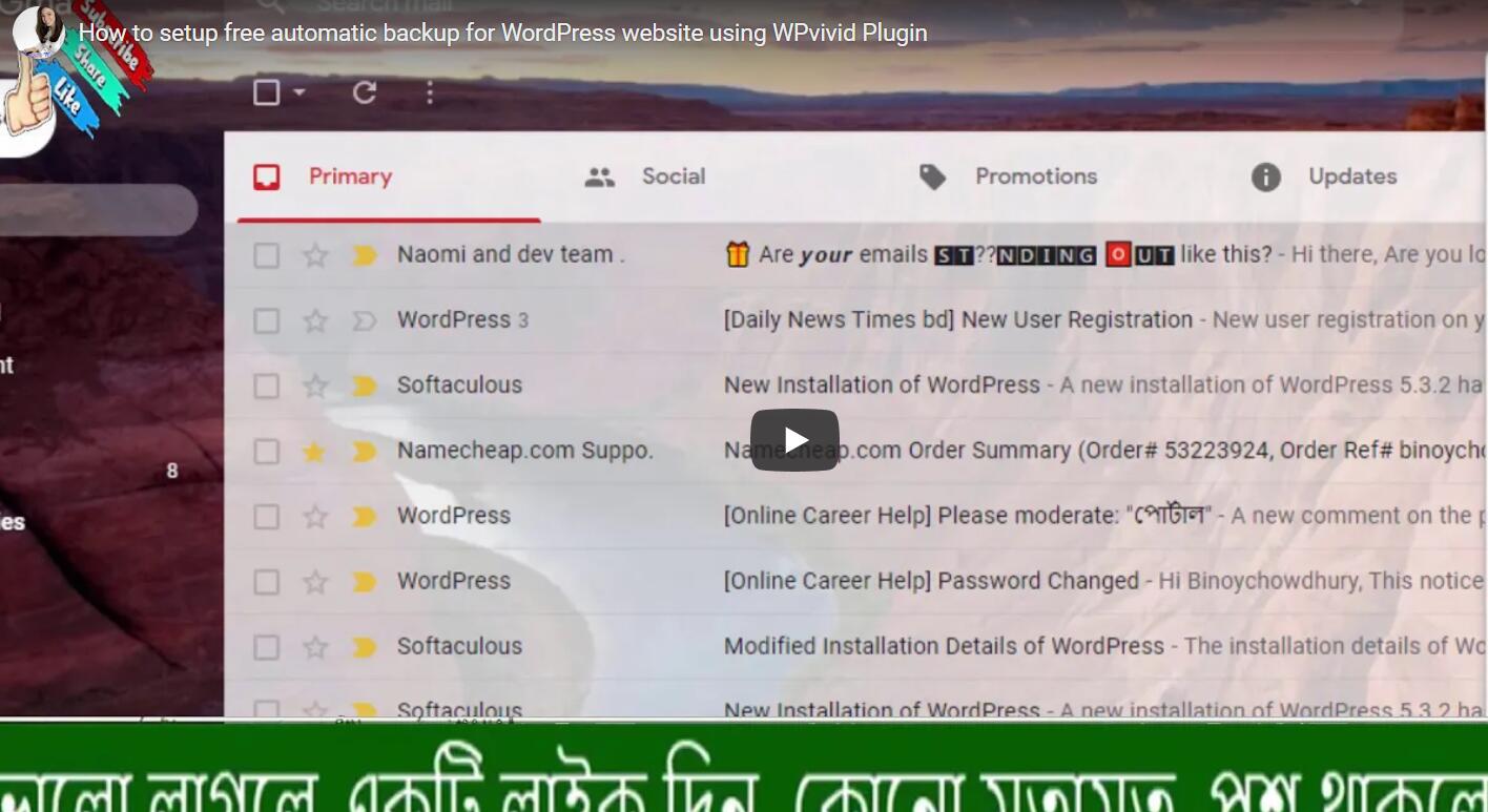 How to setup free automatic backup for WordPress website using WPvivid Plugin - WPvivid