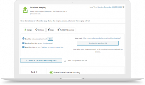 Wordpress Database Merging - WPvivid